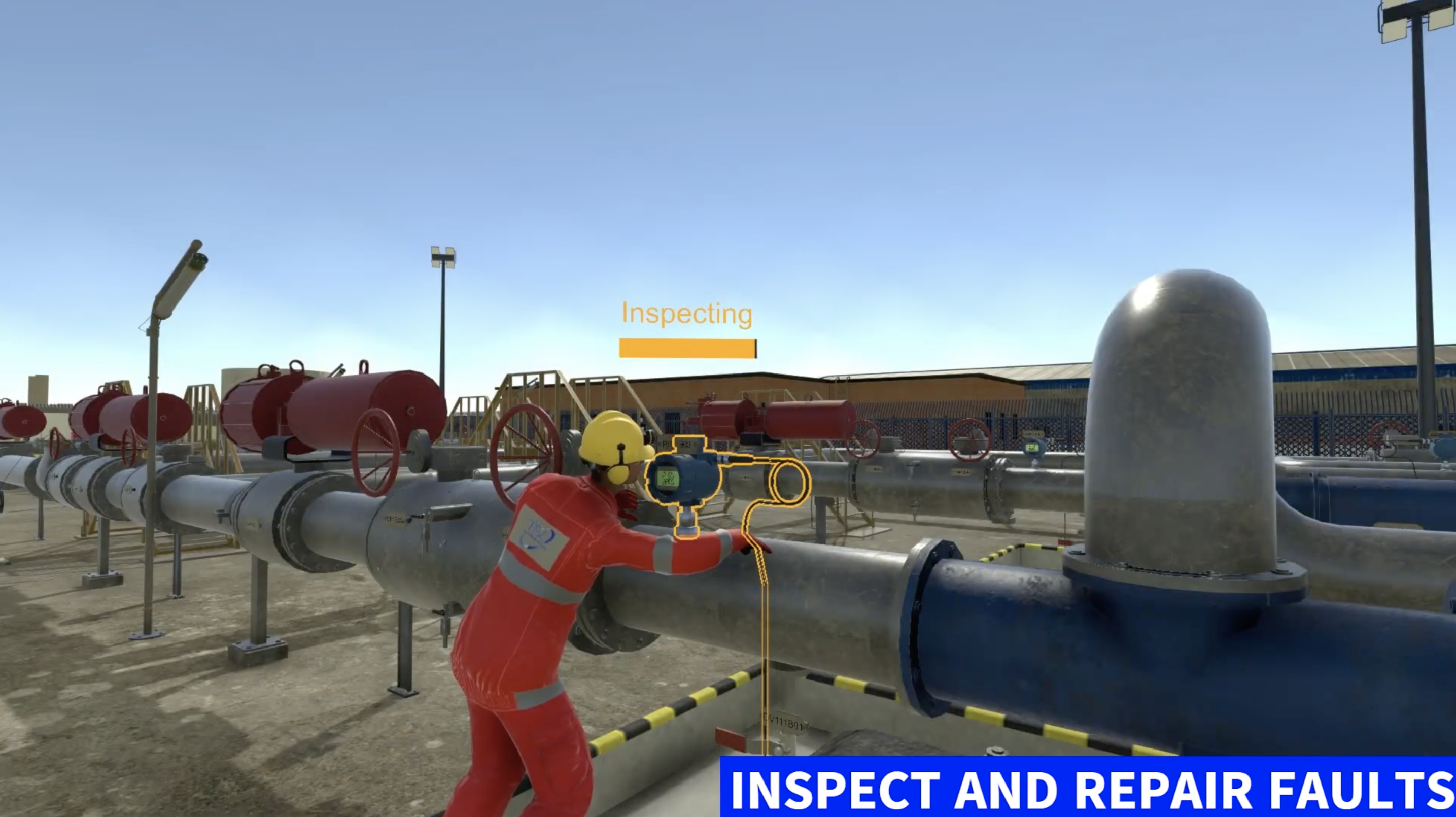 Liquid Pipeline 3D Simulation Virtual Training | Program-Ace