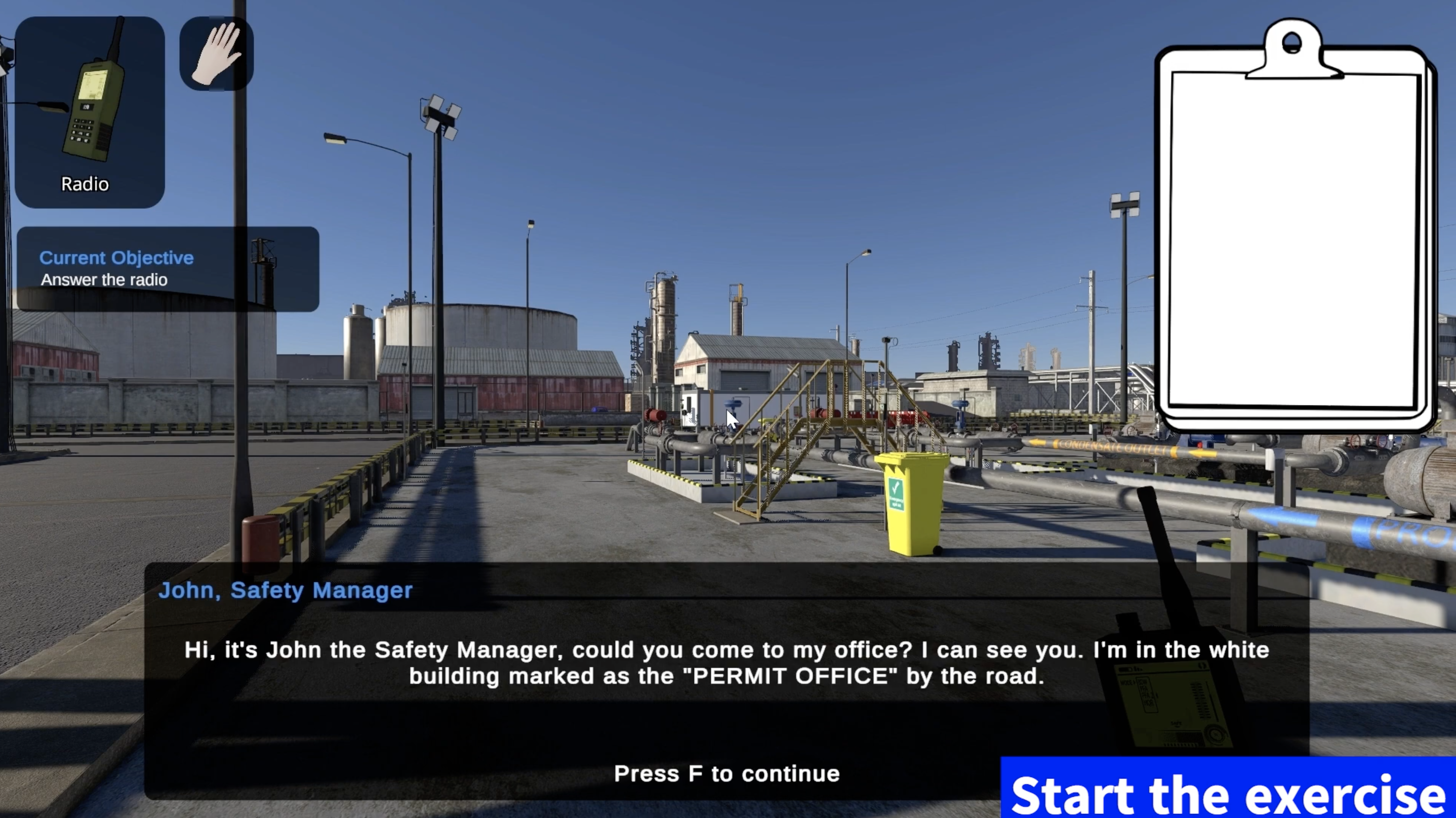Hazard Identification Virtual Training | Program-Ace